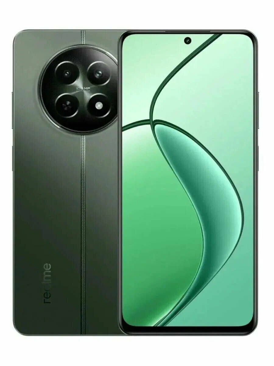 Смартфон REALME 12 8/256Gb Green Malachite (ростест), ОС Android