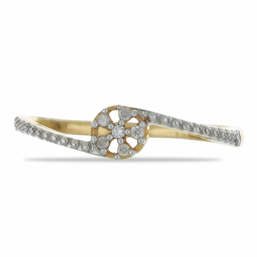 Кольцо Ювелирия, серебро, 925 проба, бриллиант