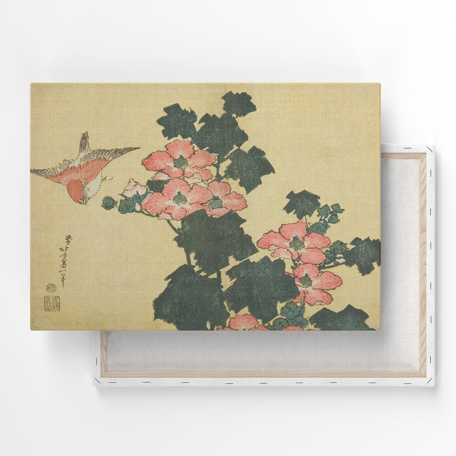 Картина на холсте, репродукция / Кацусика Хокусай / Размер 30 x 40 см