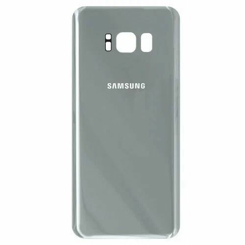 Задняя крышка Samsung Galaxy S8 (SM-G950F / G950F / G950FD / G950) со Скотчем / Проклейкой Серебро Новый