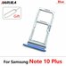 Слот SIM-карты для Samsung Note 10 Plus Blue