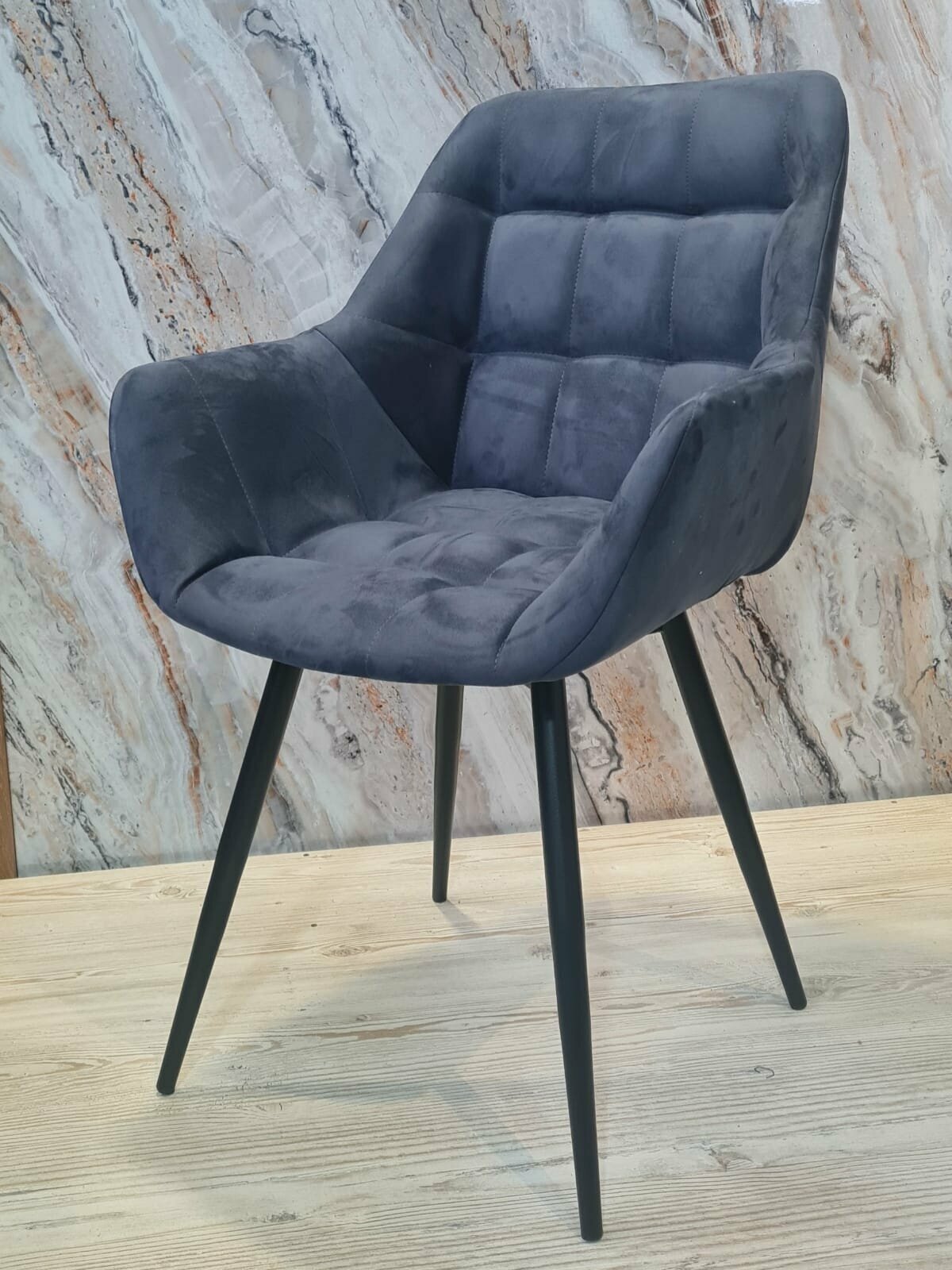 Стул-кресло "Белладжио" арском замша натуральная IDOL пов-возв. механизм 180гр - 2шт