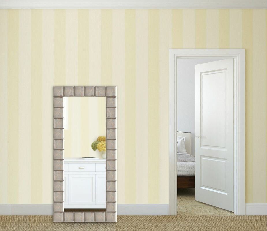 Зеркало настенное MYSUNNYHOME, прямоугольное, 165 см, серый
