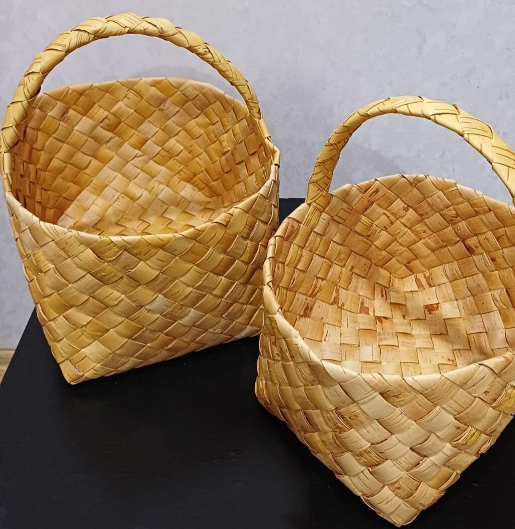 Корзина для грибов плетеная 12л.