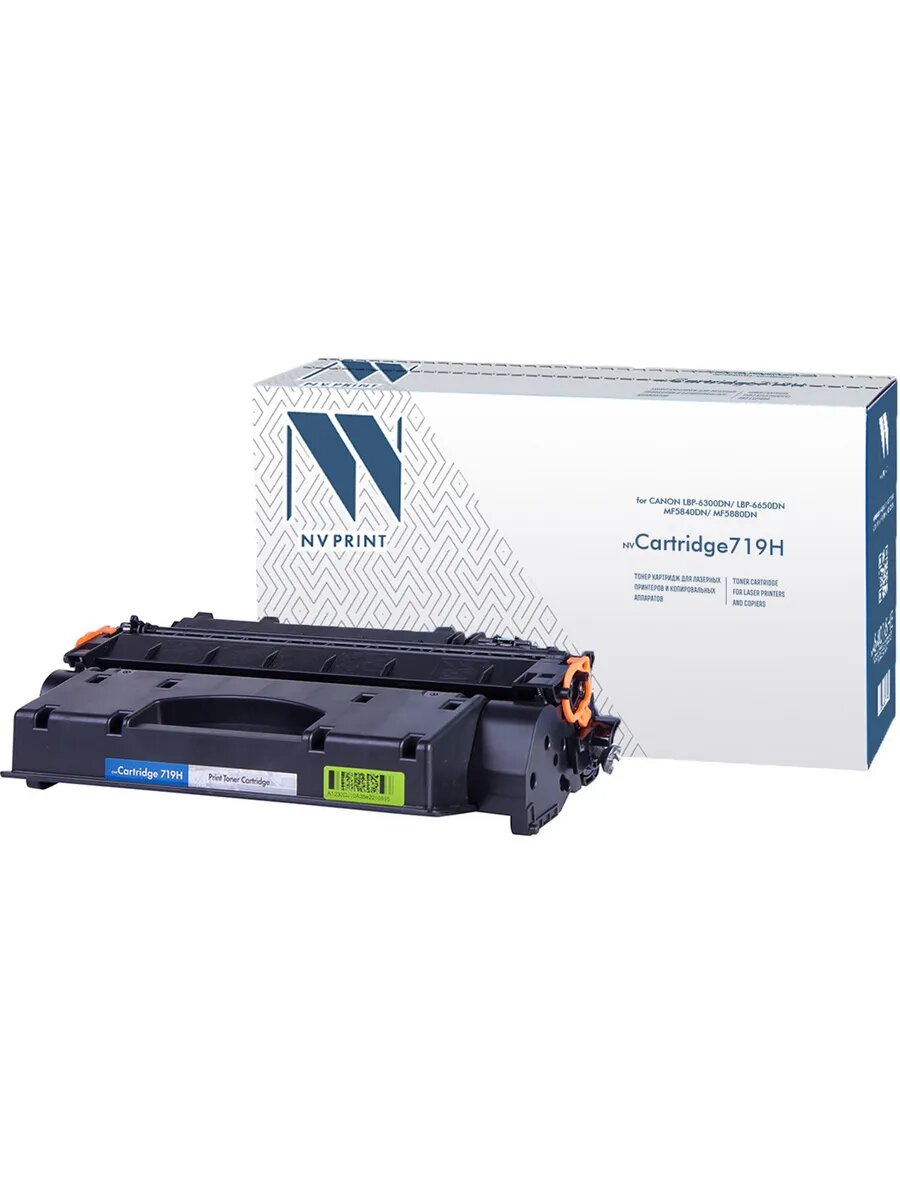 "Картридж лазерный NV PRINT NV-719H для CANON LBP6300/6310/6650/6670/6680/MF5840/5880/5940/5980,6400 стр, черный