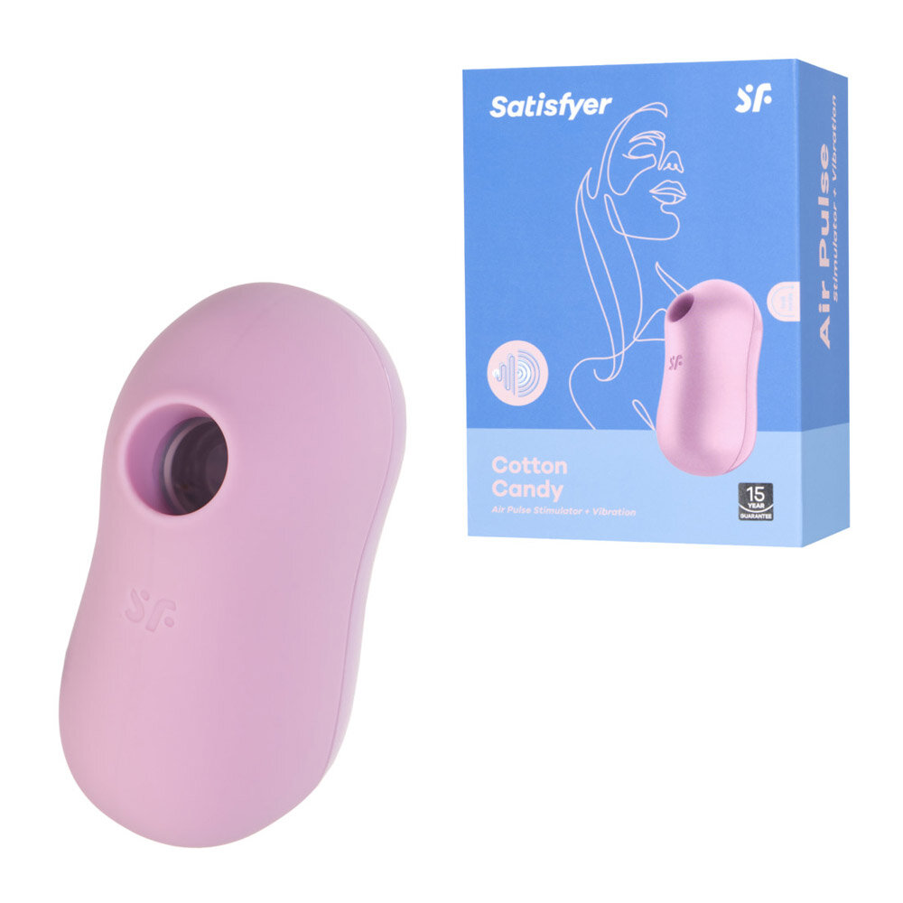 Вакуумный стимулятор «Cotton Candy», сиреневый