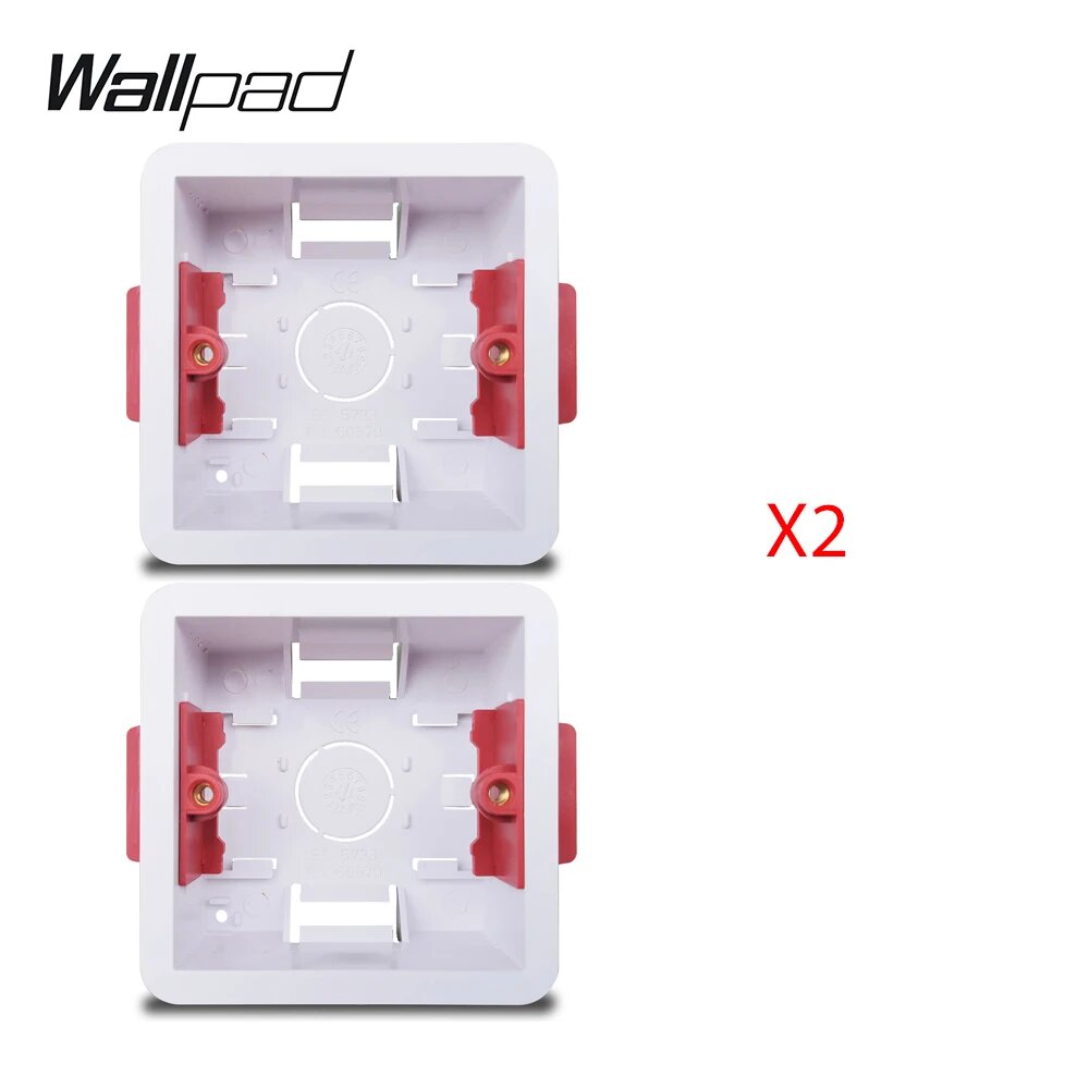 Wallpad Монтажная коробка для гипсокартона, 47 мм, 2 Unit