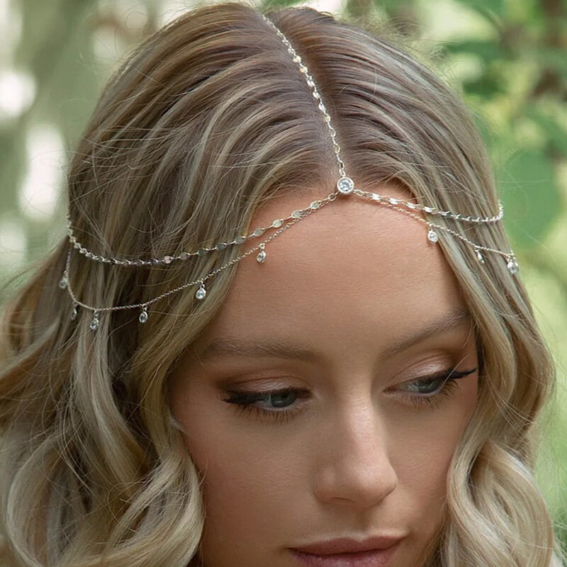 Цепь на тело, серебристый — фото 1