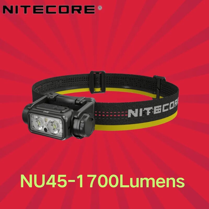 NITECORE NU45 Налобный фонарь 1700 люмен