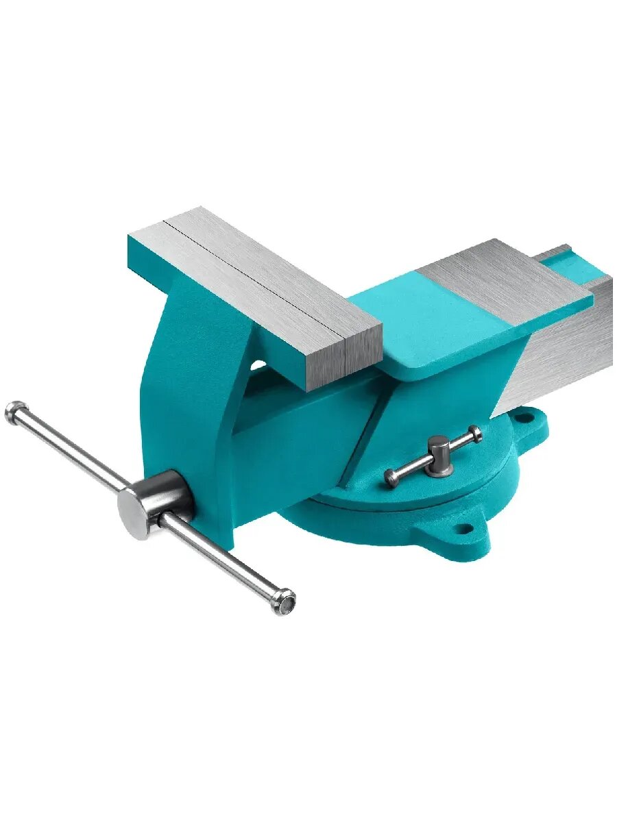 СИБИН Стальные слесарные тиски 100 мм 3244-100