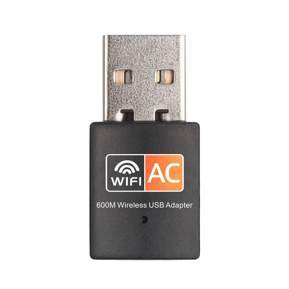600 Мбит/с 5G/2,4G USB Wi-Fi адаптер Dongle USB двухдиапазонный RTL8811 Wi-Fi антенна LAN адаптер для Windows для настольного компьютера Mac/ноутбука/ПК