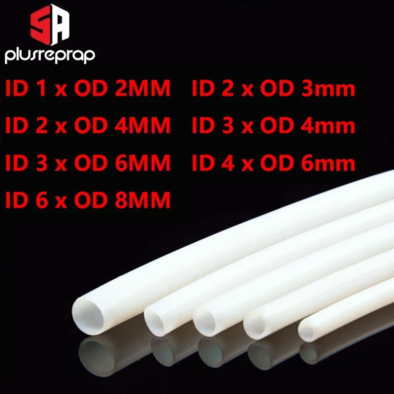 PTFE трубка 1x2mm White для 3D принтера — фото 1