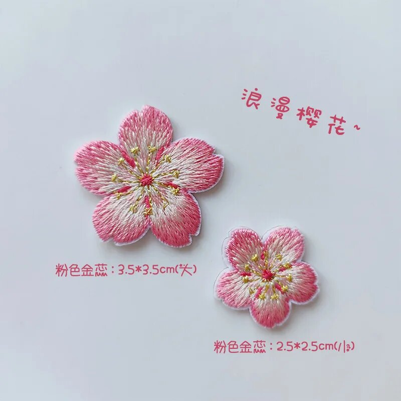 Sakura нашивки на одежду, Цвет: A pair C