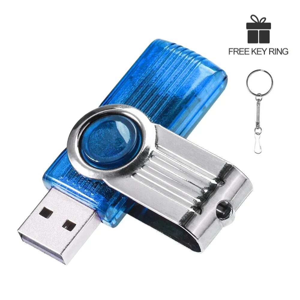 JASTER USB-флешка 128 ГБ 32GB, Синий