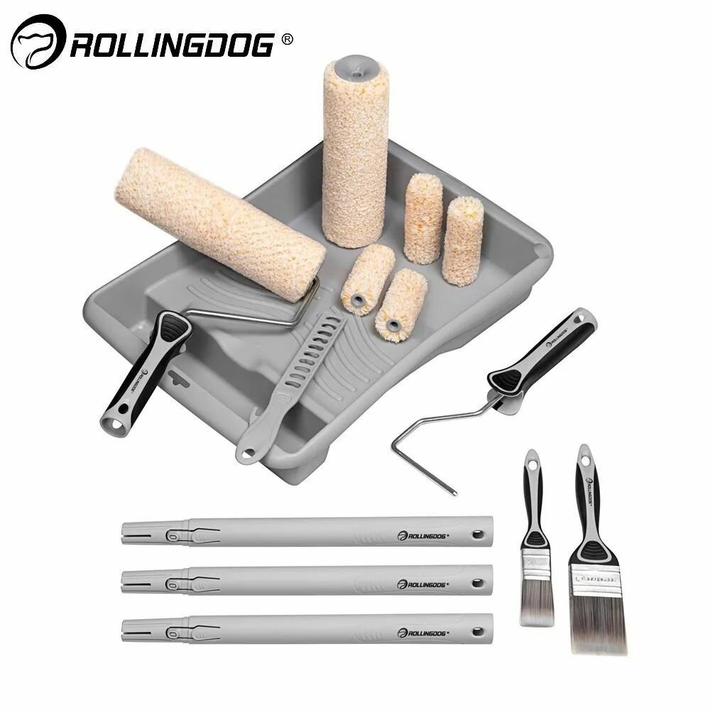 Набор малярный Rollingdog SUPER-MICRO (15 предметов), серия Professional, арт.70187