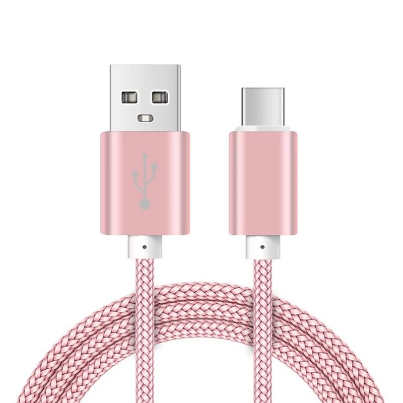 USB Type C кабель 1.5м Pink