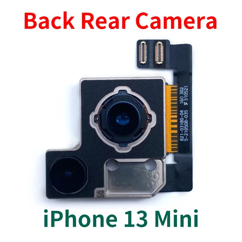 Оригинальный модуль камеры для iPhone 13 14 13Pro 13Pro Max Mini 14plus, гибкий кабель 13 Mini Back