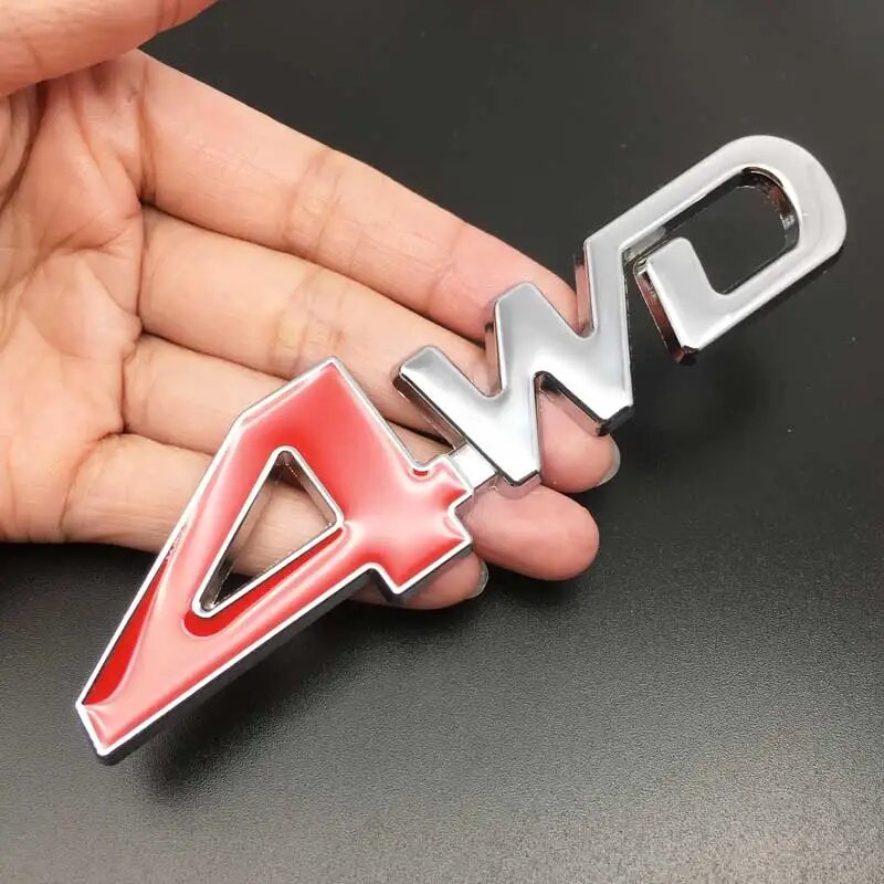 Металлический логотип 4WD, цвет 2