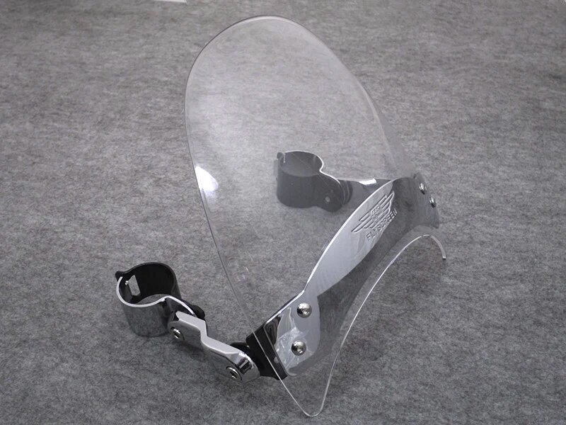 Лобовое стекло мотоцикла для Honda VTX1300C 2009 VT750C2 Shadow Spirit CB250 Nighthawk White