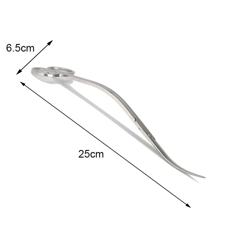 Инструмент для аквариума Findixpet, 25см, нержавеющая сталь, Wave scissors