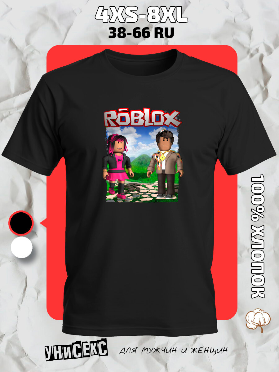 Футболка с принтом Роблокс