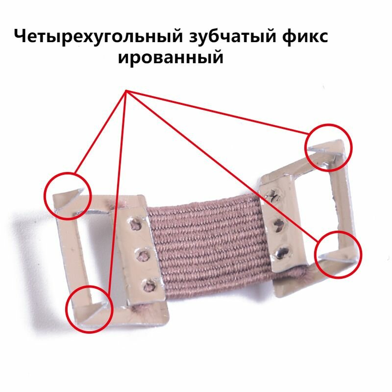 WYFAN 50шт Алюминиевые пряжки с эластичным бинтом