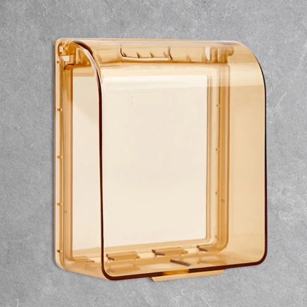 Настенная Защитная крышка для переключателя, самоклеящаяся пластиковая Водонепроницаемая коробка для розетки, 86 видов, настенная Крышка для электрической розетки