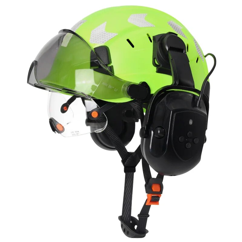 Aolamegs строительный шлем SF06/CR08 FYE with earmuffs