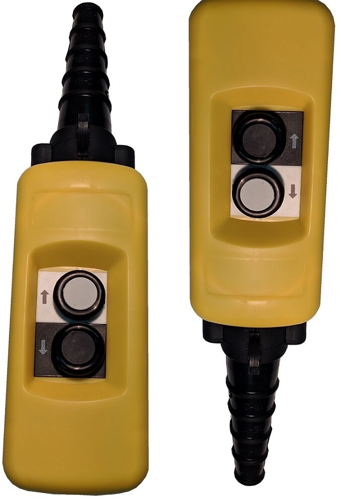 ПКТ-20Б(XACA271. BR) (2 кнопки1НО) пульт вес 0.475 кг, 186х66,5х80 (мм)