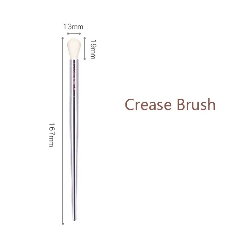 Серебряные кисти для макияжа Crease brush