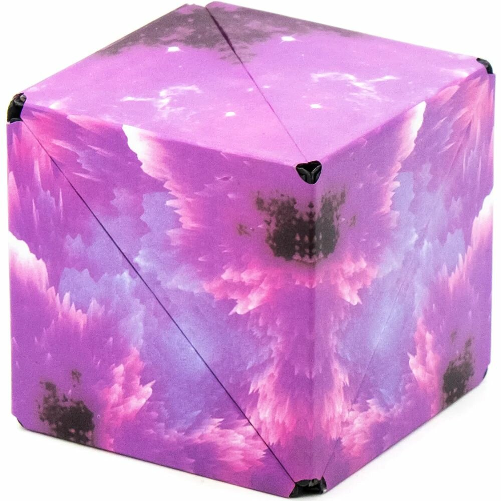 Магический Бесконечный куб / Головоломка антистресс / IInfinity Magnetic Cube Фиолетовый