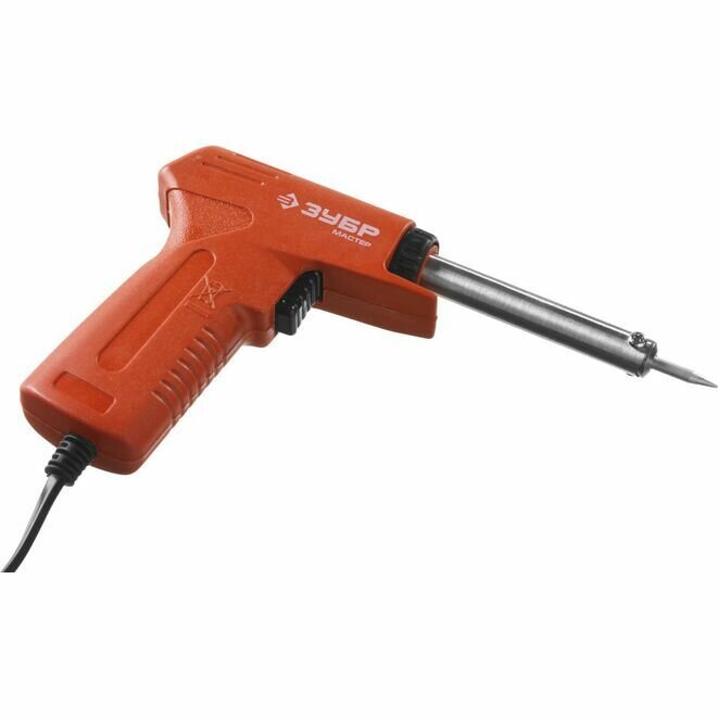 Электропаяльник пистолетного типа Мастер, конус, 30/70 Вт, 220 В, ЗУБР