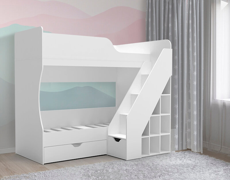 Двухъярусная кровать Умка-2 Белый Белый