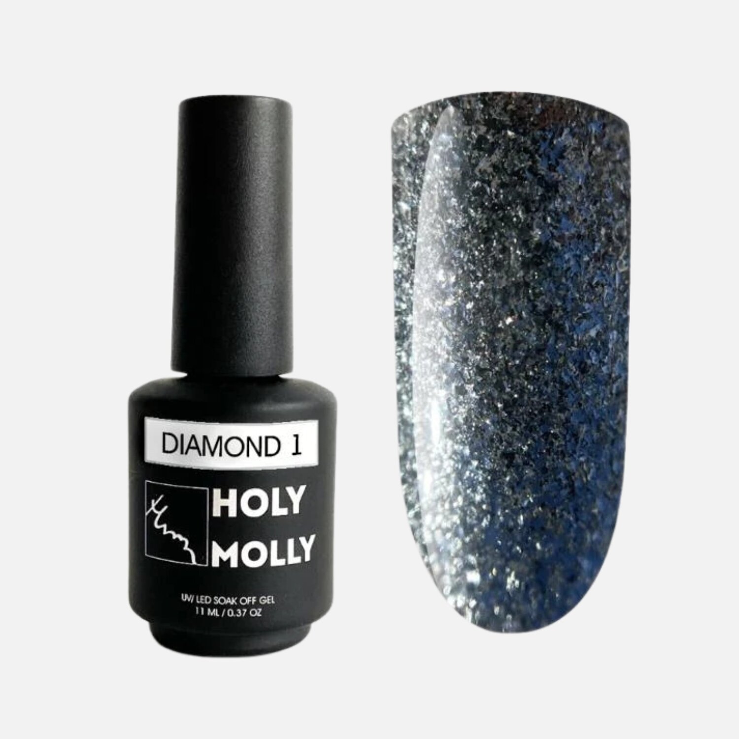 Гель-лак Holy Molly Diamond №01 11 мл