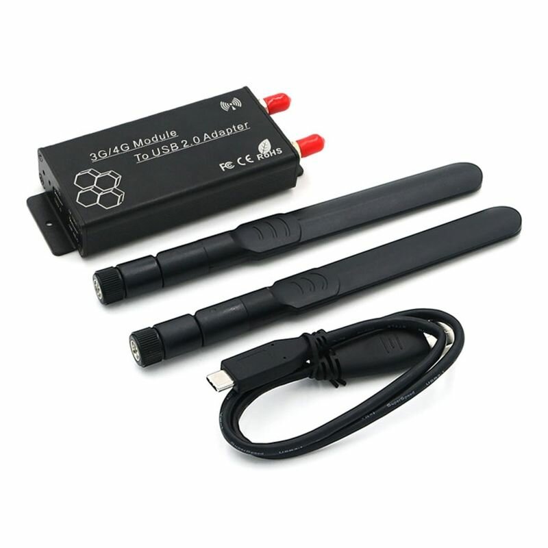 Адаптер беспроводной карты Mini PCI-E к USB 2.0 со слотом для SIM-карты модуля WWAN/LTE настольных/встроенных систем