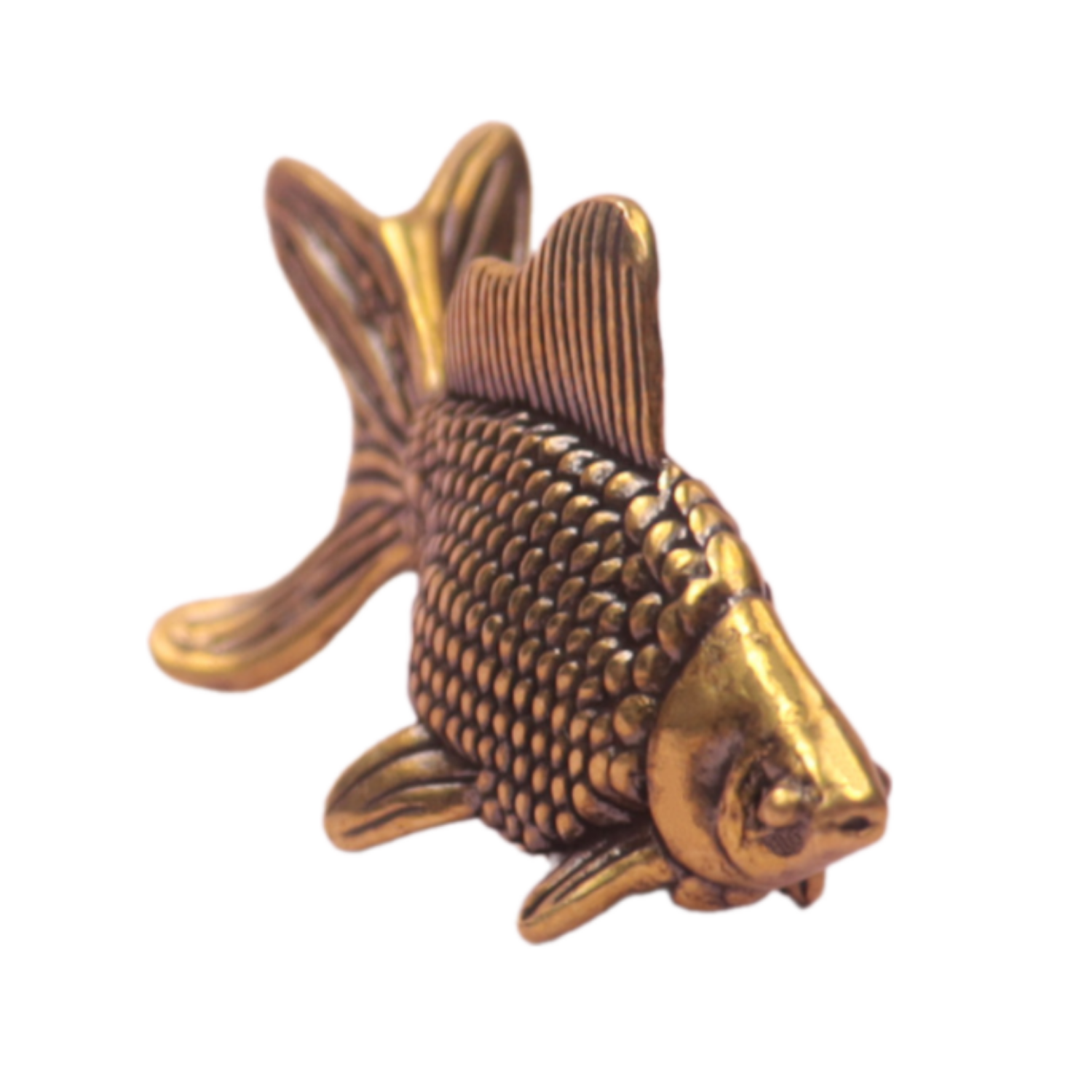 Золотая Рыбка - Рыба - Сказка - Карась - Карп - Статуэтка - Фигурка - Миниатюра - Домашний Декор - Аксессуар - Интерьер