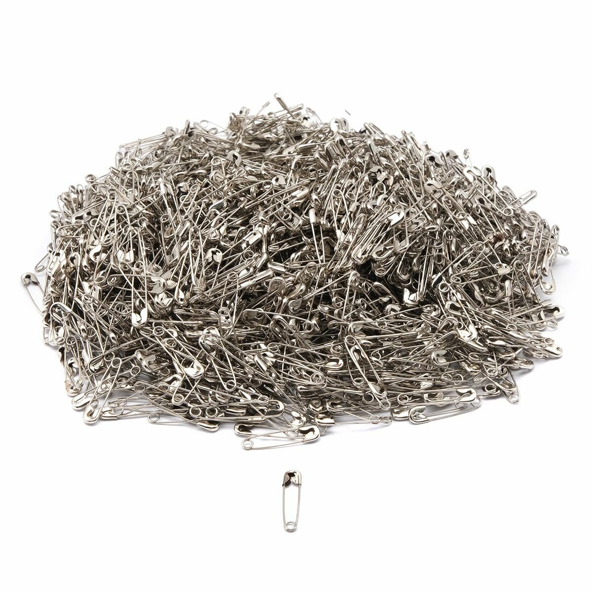 0333-5400 №000 Булавки английские, 1,8 см, упак./1728 шт. (никель)