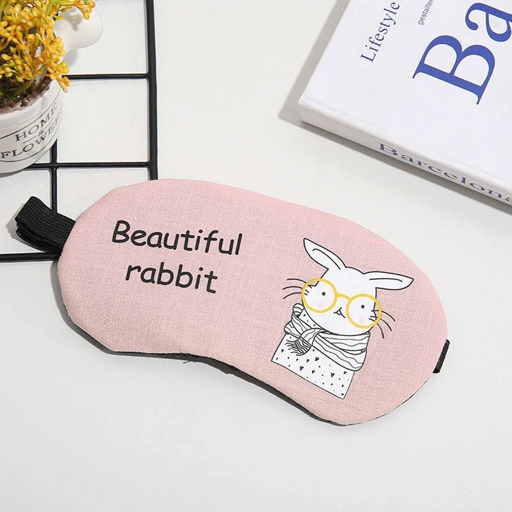 Маска для сна "Beautiful rabbit", цвет 08
