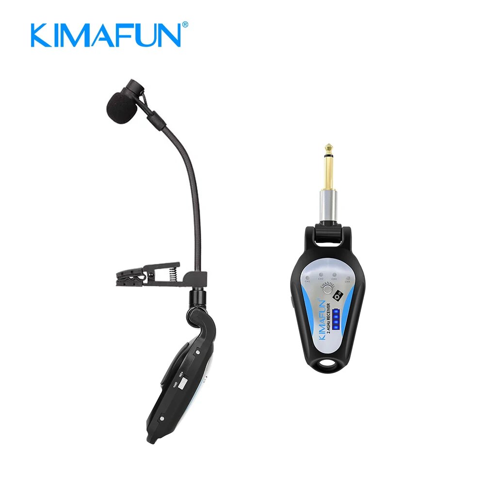 KIMAFUN Беспроводной микрофон KM-U306B 6.35MM