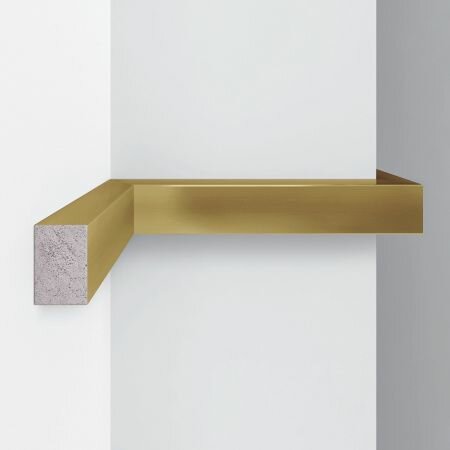 Молдинг DECOMASTER Д048-943, влагостойкий, 20x30x2900мм, золотой