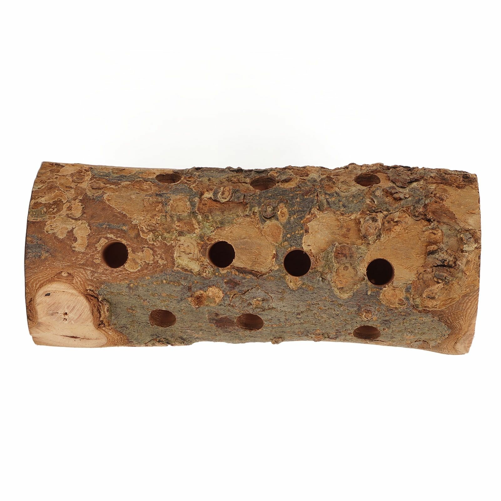 Деревянная игрушка для хомяков и попугаев, безопасная для жевания, из яблони, стоячая палочка для мелких животных