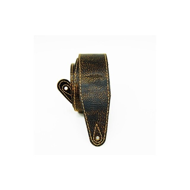 Ремень для гитары, Fidel FL60008L21L Leather 21, кожаный, гремучник