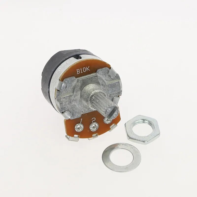 2 шт. потенциометры WH138-1 с переключателем диммера B10K