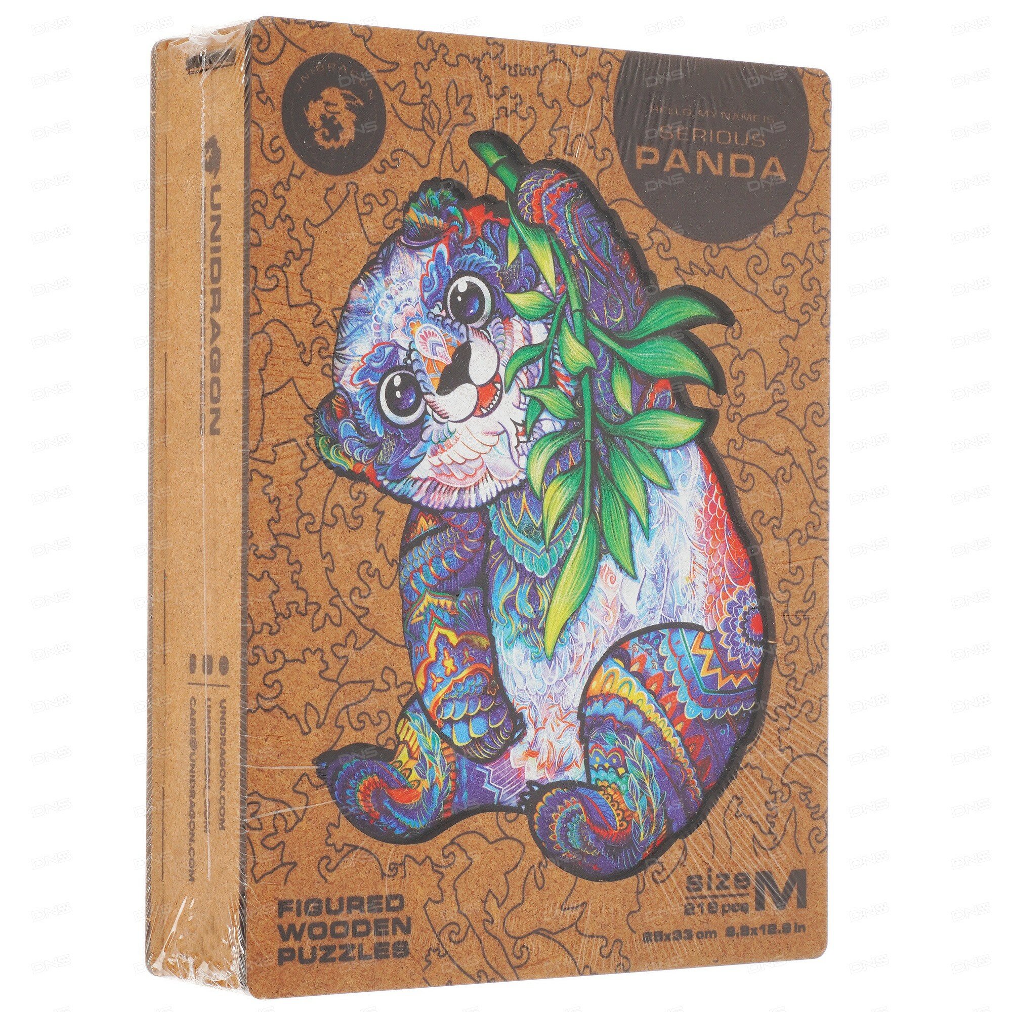 Пазл UNIDRAGON Серьёзная панда М 14+