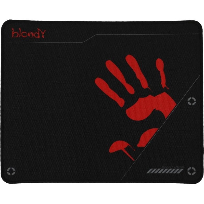 Коврик для мыши A4Tech "Bloody" средний черный, рисунок, 350х280х3 мм (BP-50M)