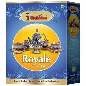 Чай чёрный гранулированный Алмонд Голди Ассам и листовой Дарджилинг 250 гр Almond Premium Goldiee