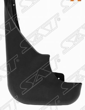Брызговики SAT, для BMW X5, пластик, черные, задние, левая сторона