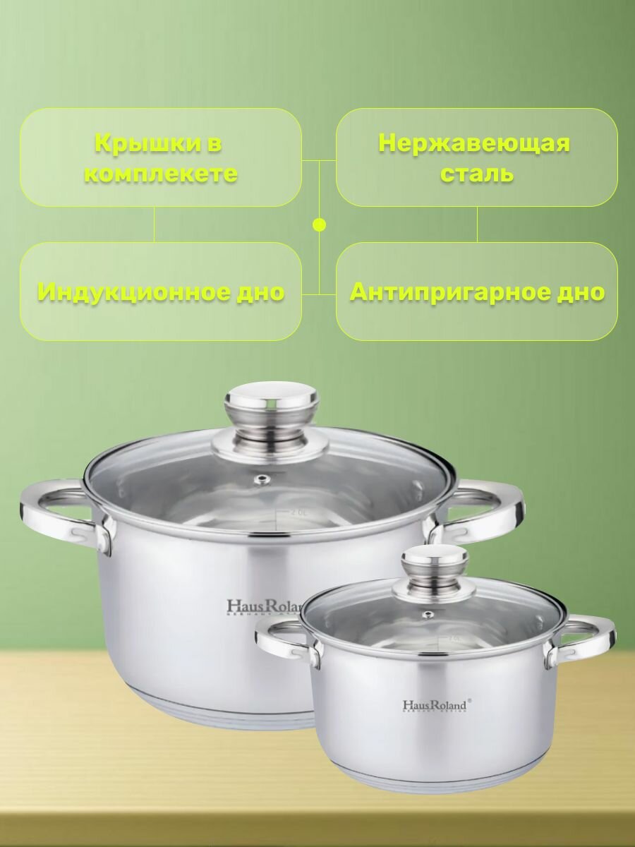 Набор кастрюль — фото 1