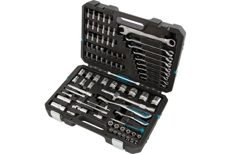 Набор инструментов GROSS 82 предмета 1/4", 1/2"14149 14149