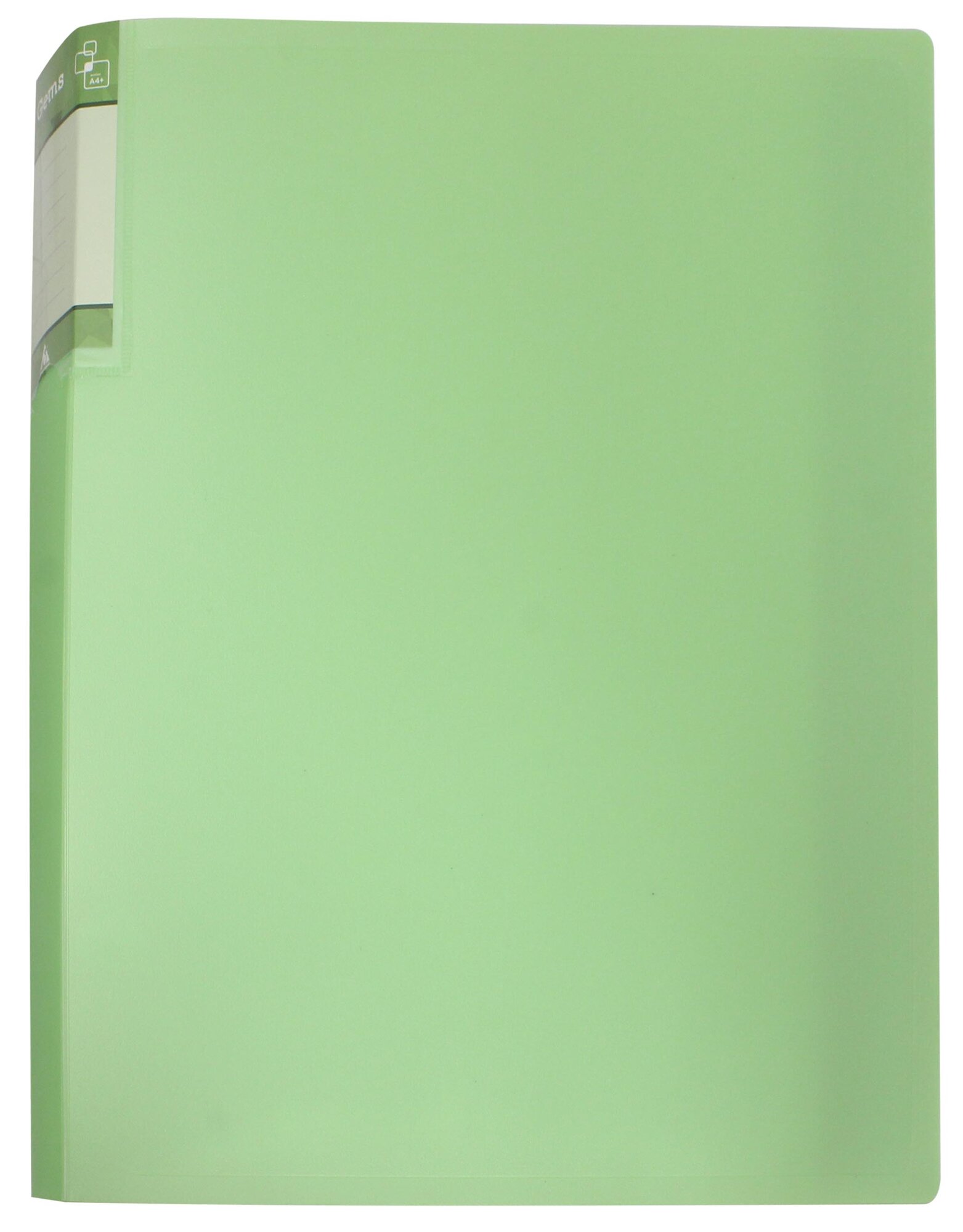 Папка "Gems" (40 вкладышей, А4, 0,7 мм) (GEM40GRN)